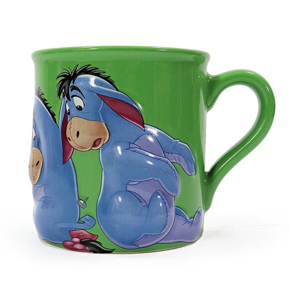 Disney | Dining | Winnie The Pooh Eeyore 3d Embossed Mug Large 2 Oz ...